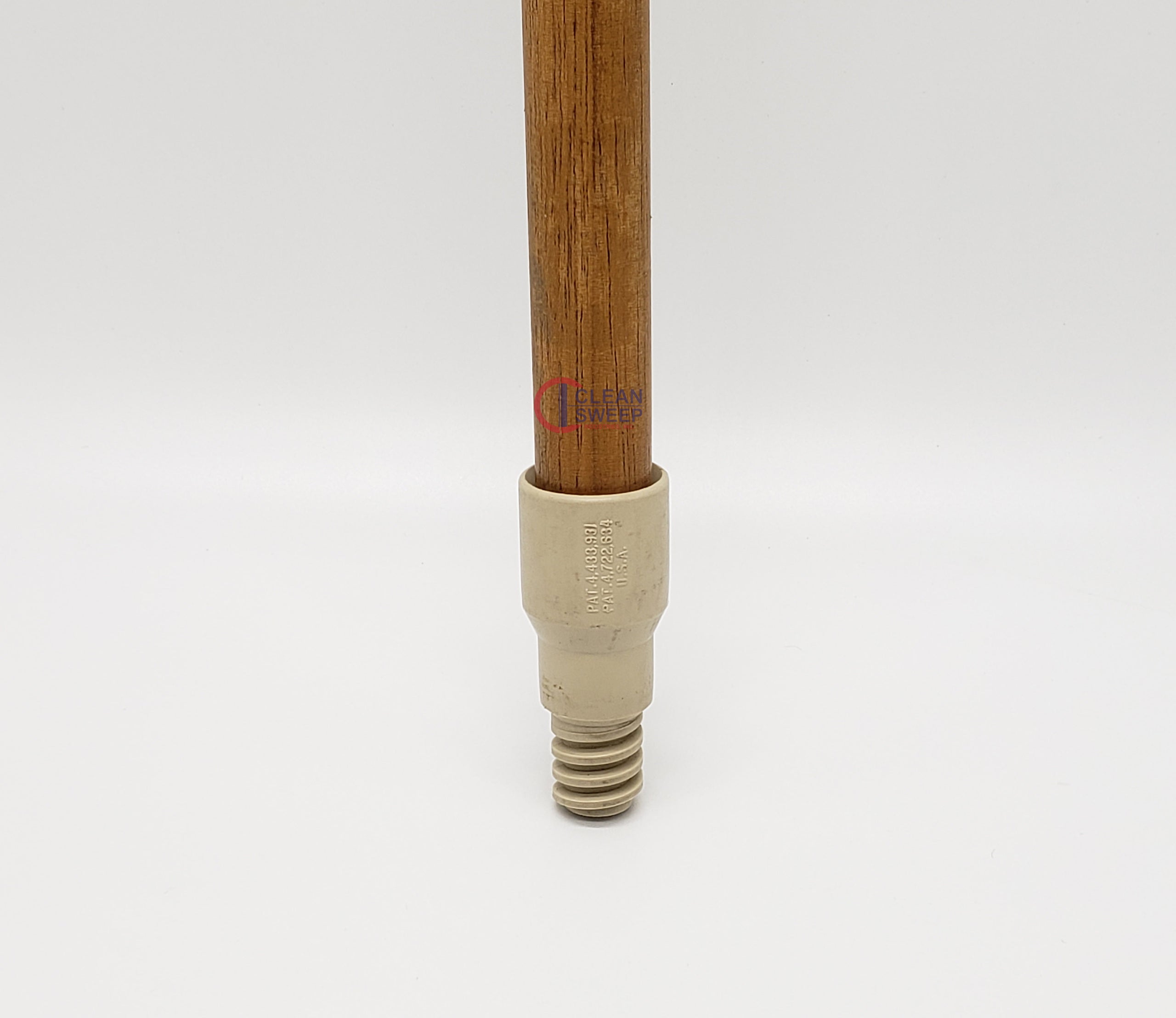 15/16" x 54" hardwood lacquered handle with threaded, poly tip | Harper ...